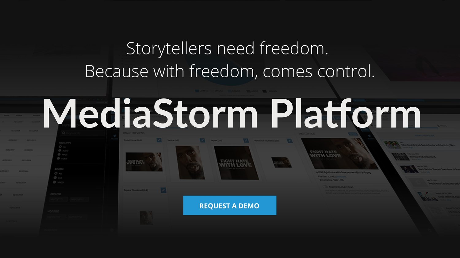 Overview | MediaStorm Platform